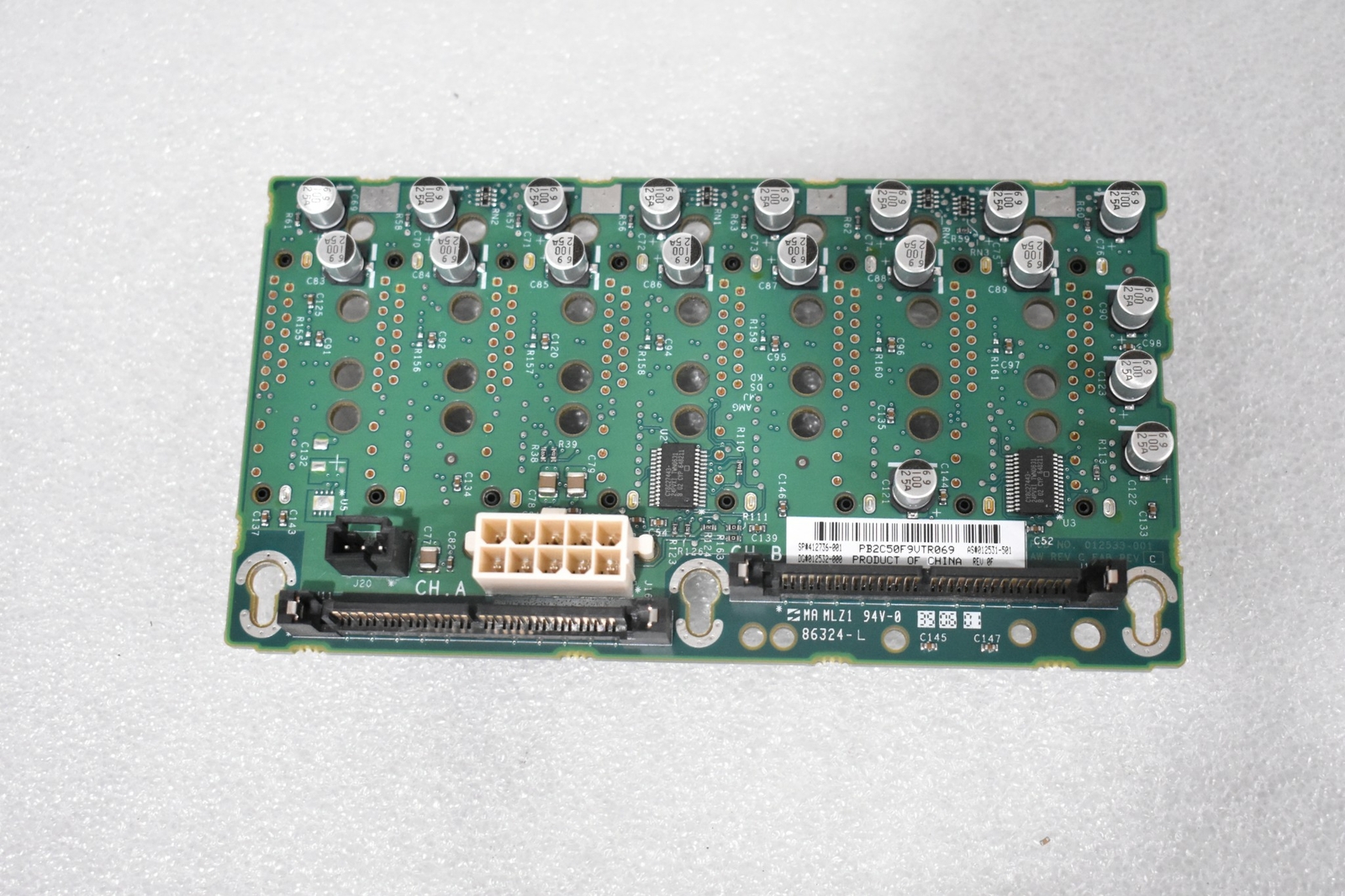 HP 412736-001 SAS 8 BAYS HARD DRIVE BACKPLANE FOR PROLIANT G5 DL370 | eBay