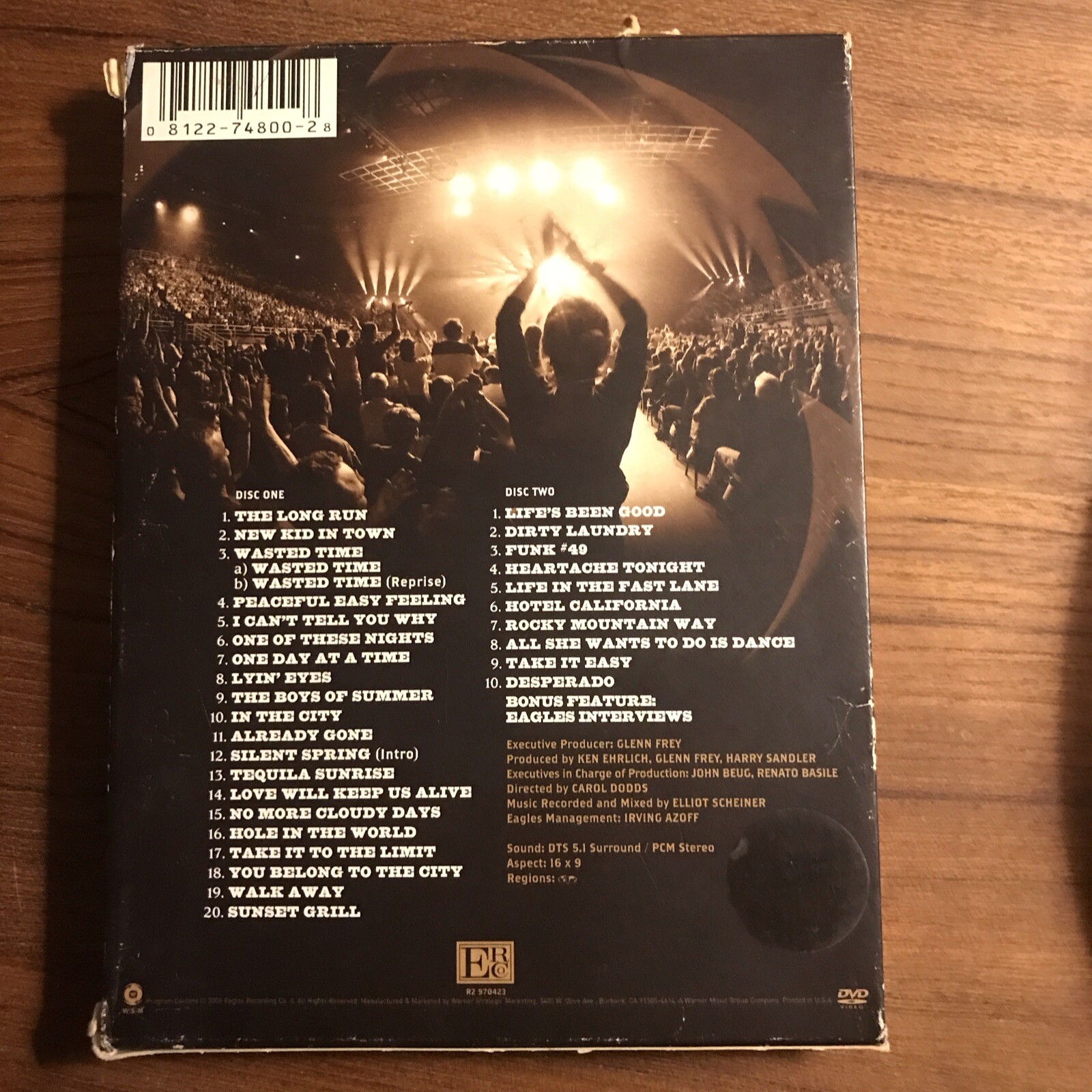 Eagles Farewell l Tour Live from Melbourne 2 Disc DVD | eBay