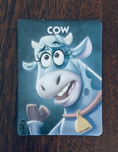 One Night Ultimate Alien (Cow Card) Official Extra/Replacement Game ...