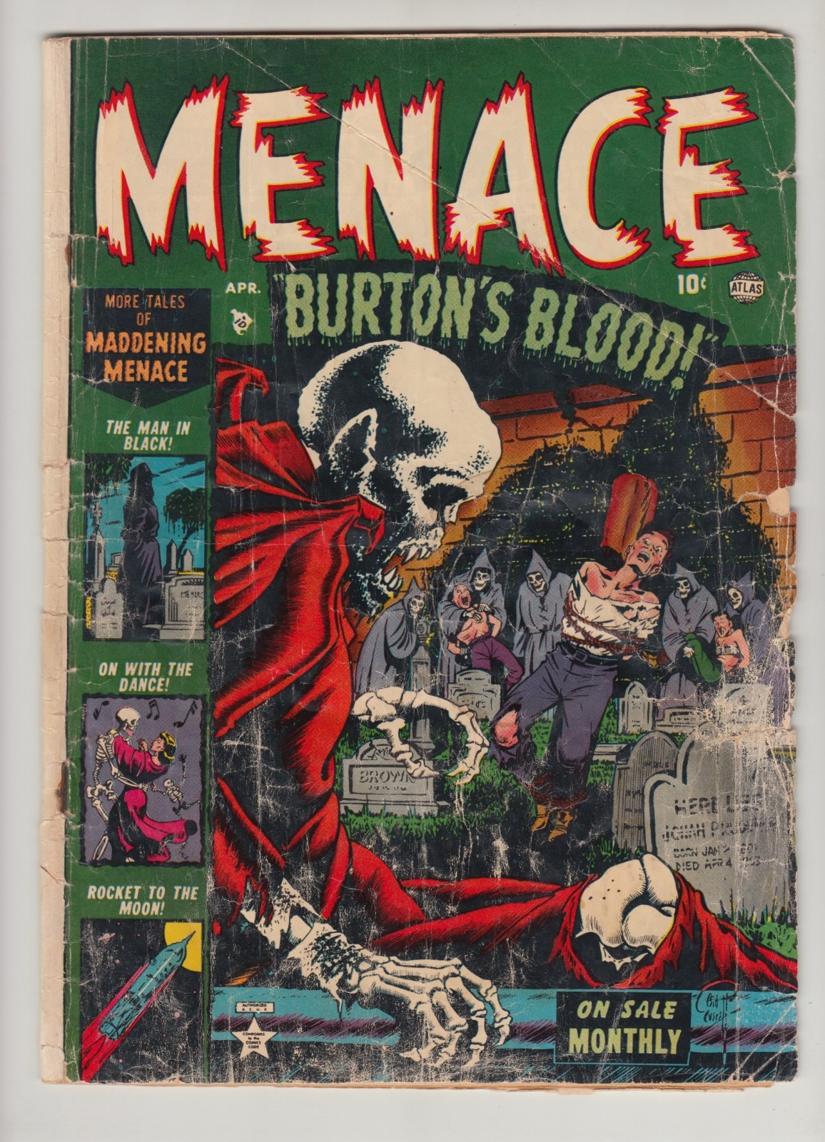 MENACE #2 GD 2.0 ATLAS COMICS 1953 | eBay