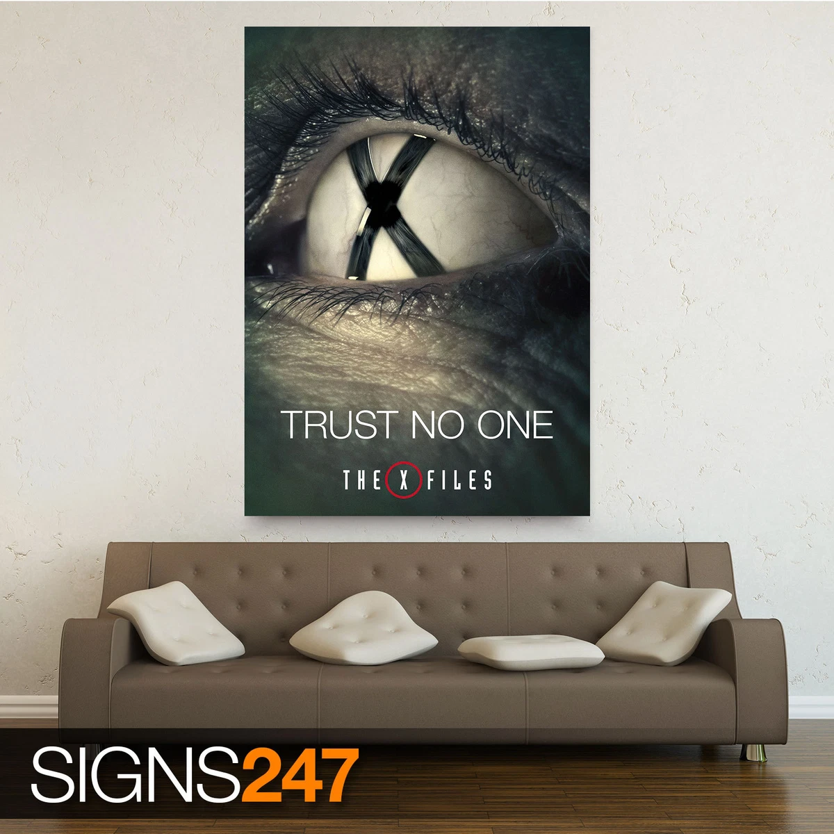 X Files Trust No One Poster