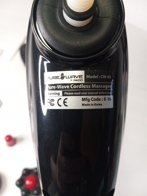 Pado Purewave CM5 Muscle & Joint Massager - White for sale online | eBay