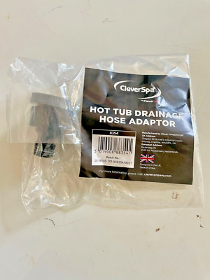Clever Spa GENUINE SPARE PARTS Hot Tub Drainage Adapter - Hose Pipe ...