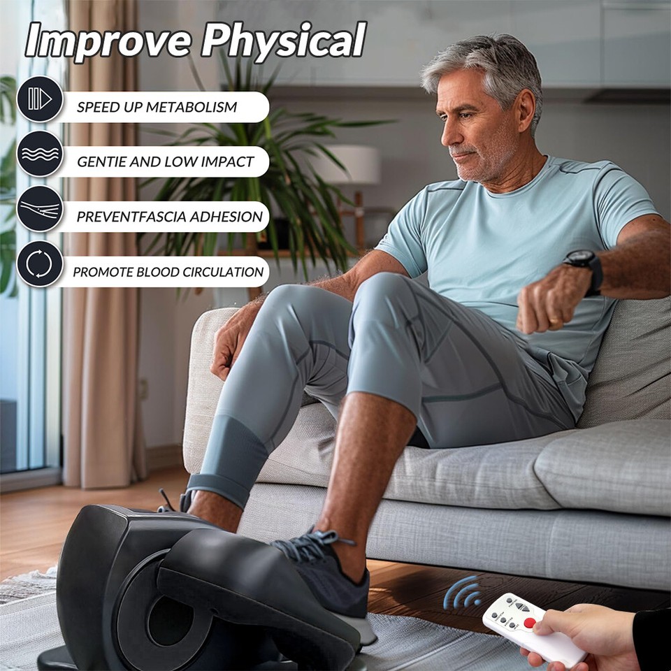 Ellipse Electric Elliptical Machine Under Desk Leg Exerciser Fully ...