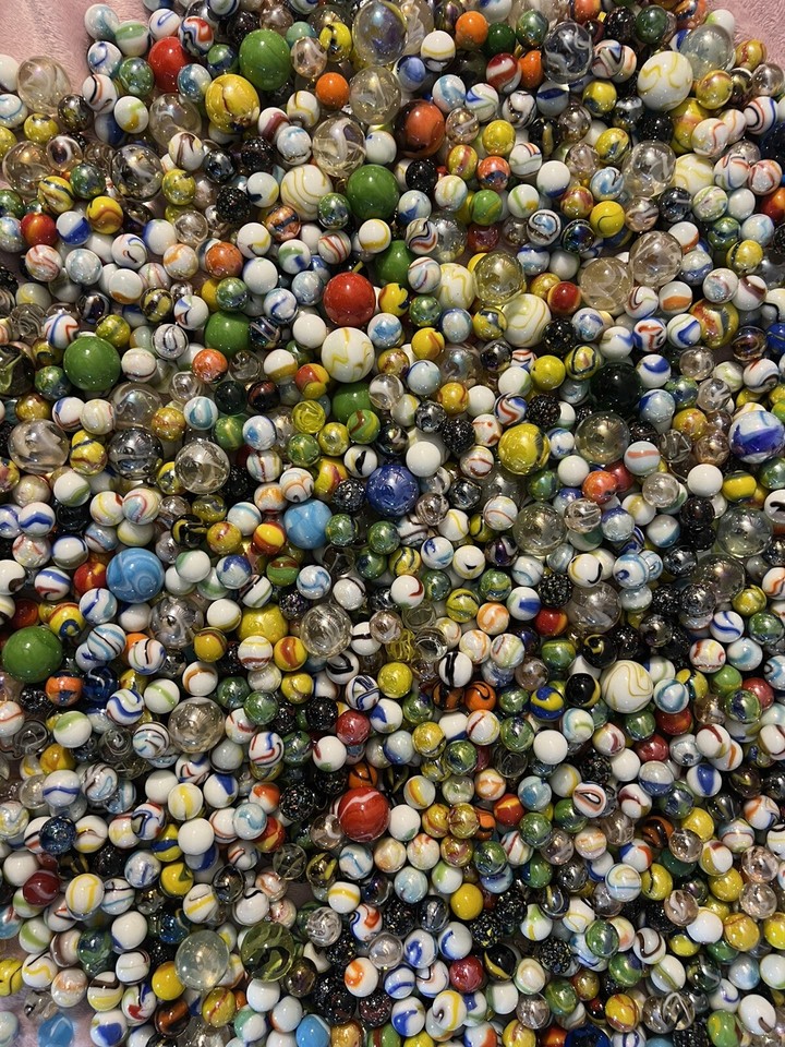 MARBLES SPECIAL COLLECTION 5/8 -FANCY MIX MARBLES 2 POUNDS More ...