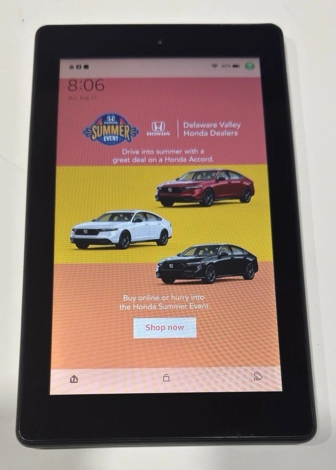 Amazon Fire 7 (9th Generation) 16GB Wi-Fi 7" Tablet M8S26G With Case | eBay