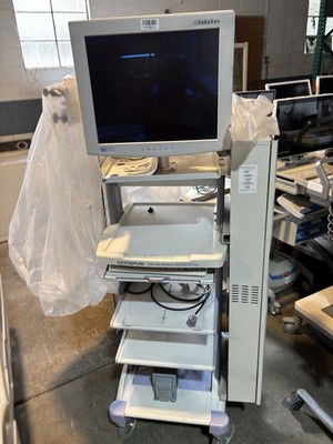 OLYMPUS WM-N60 Mobile Endoscopy Workstation W/EndoVue Monitor and Scope ...