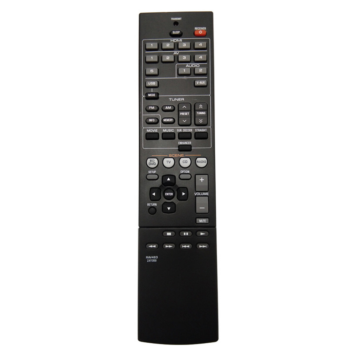 NEW Remote Control RAV463 fit for YAMAHA AV Receiver HTR-3065 HTR-3066 ...