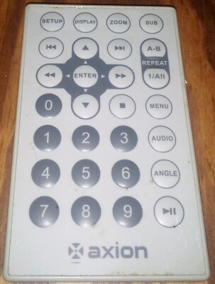 Axion OEM Remote Control for 16-471 TESTED WORKS | eBay
