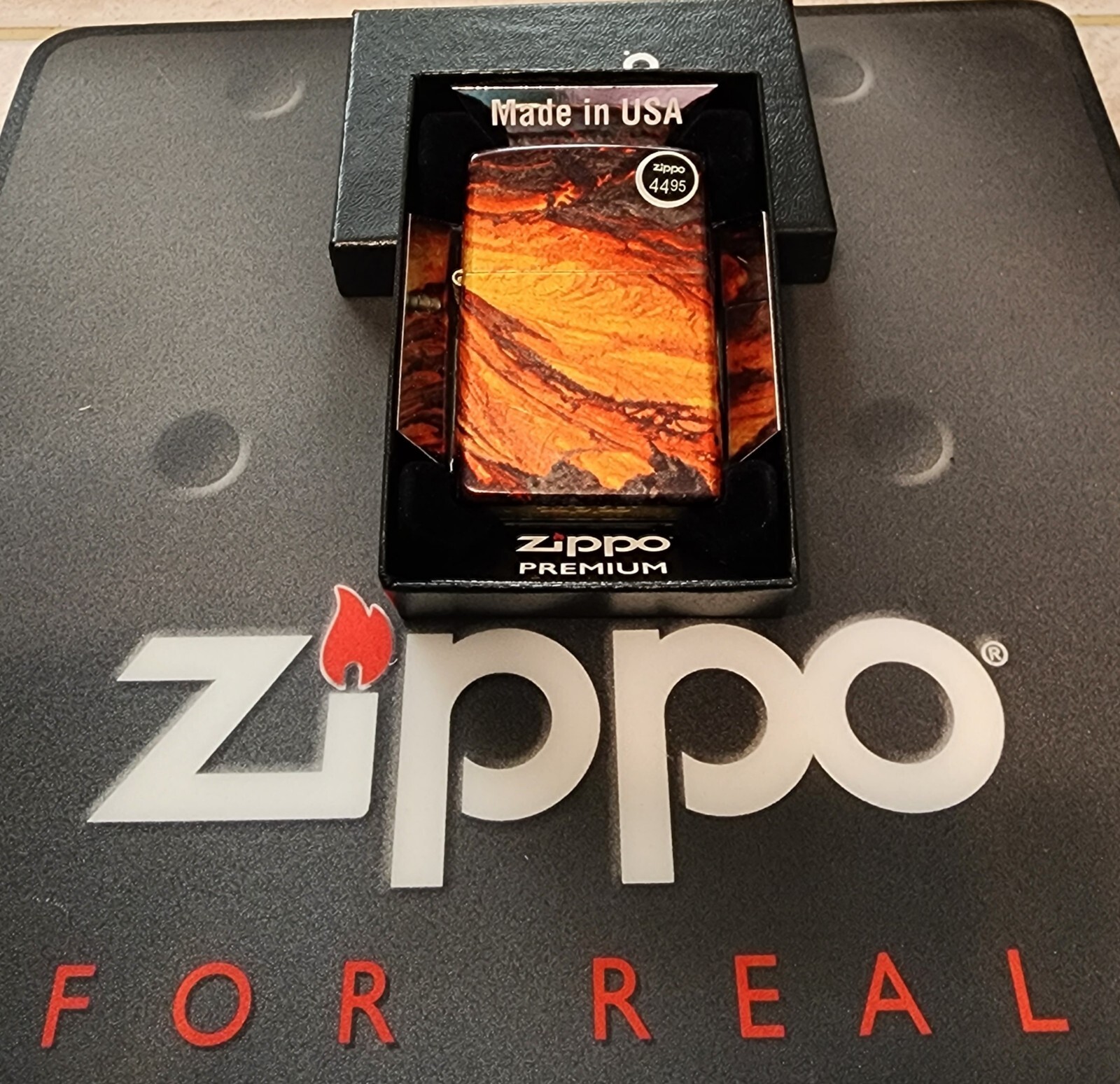 Zippo 48622 Lava Flow 540 Fusion Tumbled Brass 2023 NEW Windproof ...