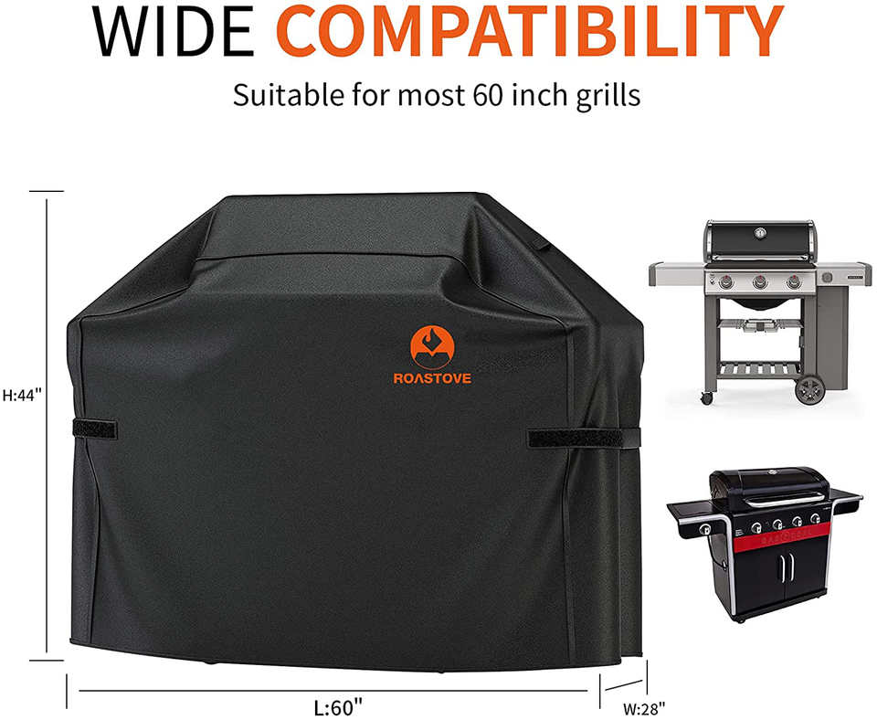 60 Inch Grill Cover for 7130 Weber Genesis II 3 Burner & Genesis 300 ...