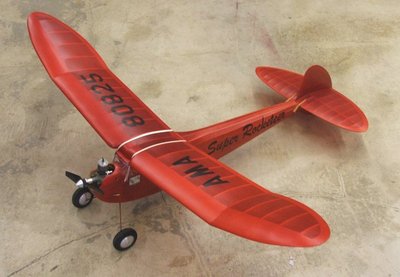 Super Rocketeer Old Timer Vintage Model Airplane Printed Plans | eBay