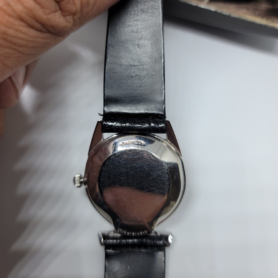 Hamilton Electric watch cal 505 Polaris Il 14k white gold very rare ...