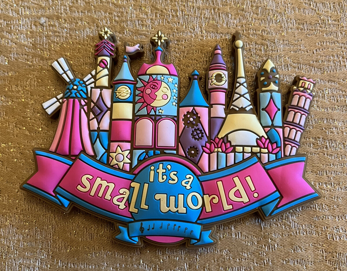 Asmallworld Logo The Distinctive Design Of “it's A Small World”