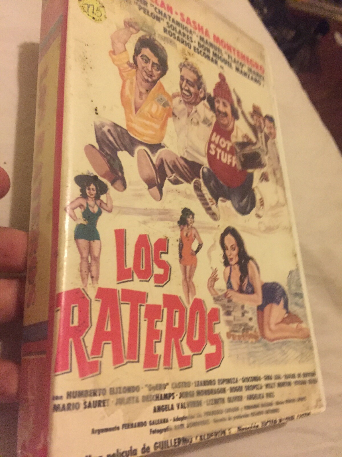LOS RATEROS VHS RAFAEL INCLAN RARE MEX SPANISH COMEDY | eBay