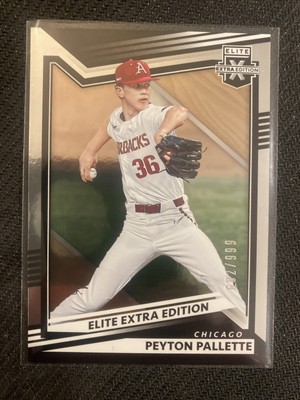 2022 Panini Elite Extra Edition Peyton Pallette Black /999 White Sox | eBay