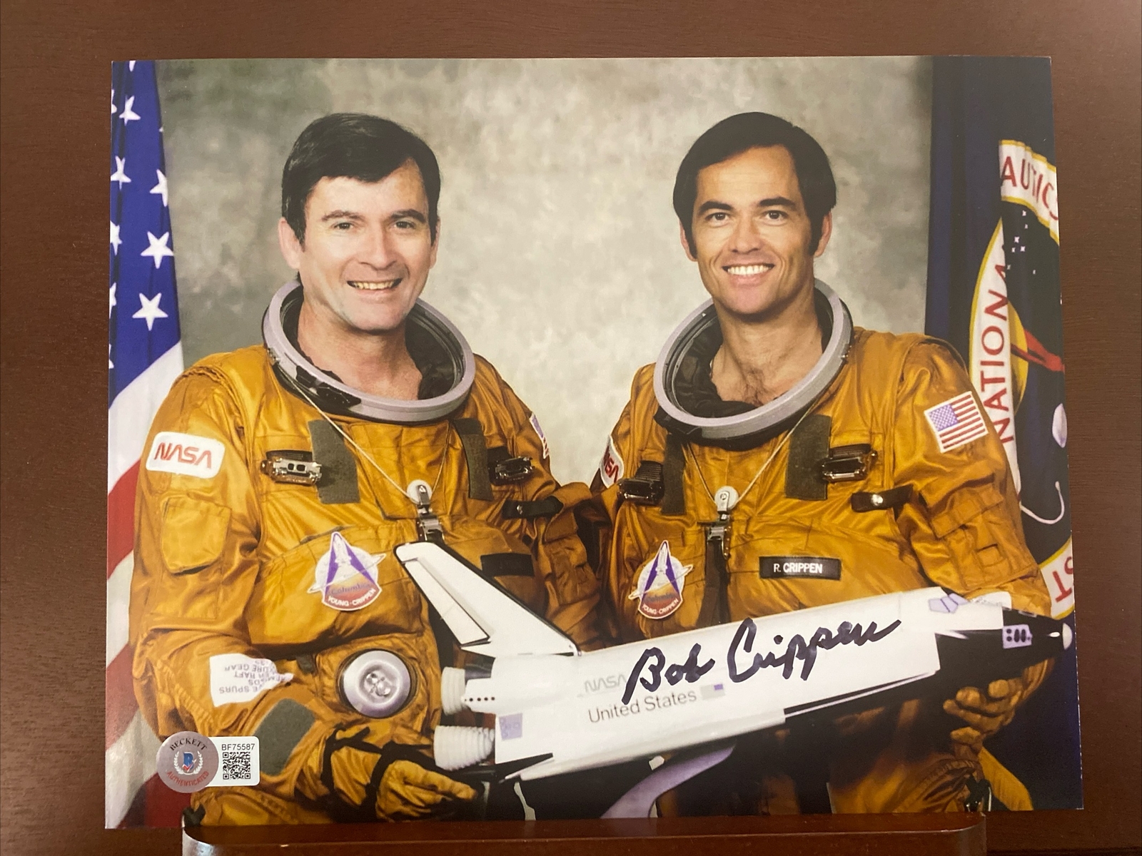 Robert Crippen Signed Autographed 8X10 Photo COA BAS Beckett #BF75587 | eBay