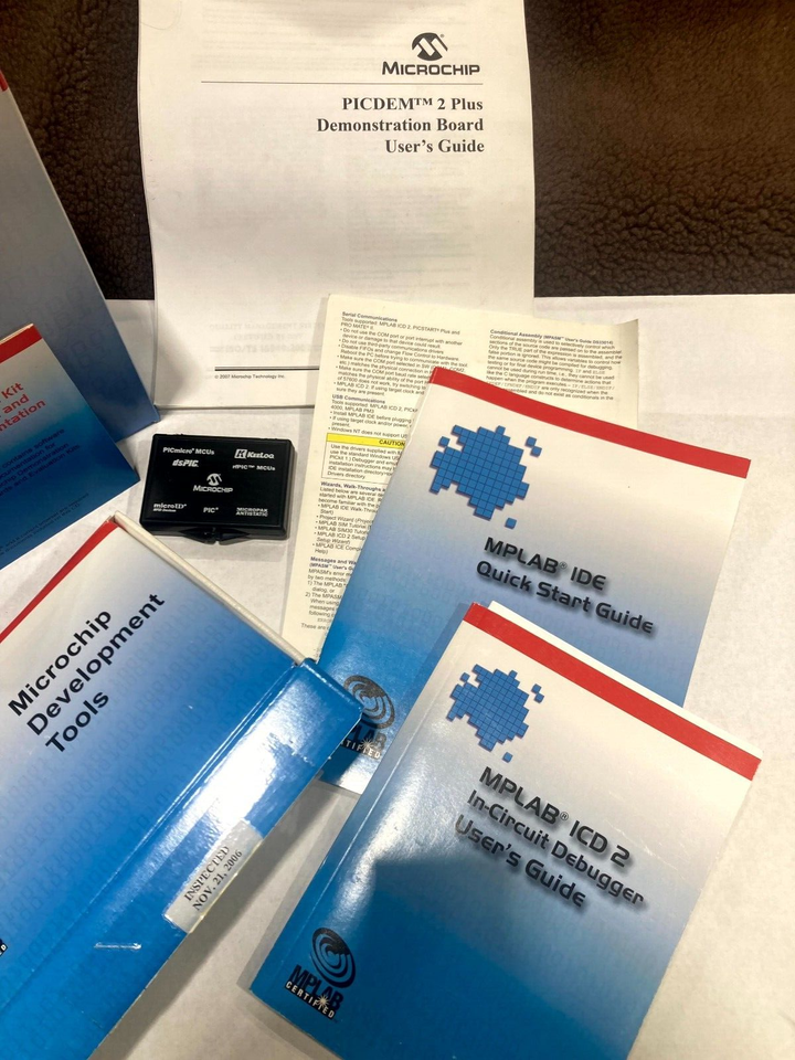 MPLAB MICROCHIP DEVELOPMENT TOOLS DV164006 PICSTART Plus Development ...