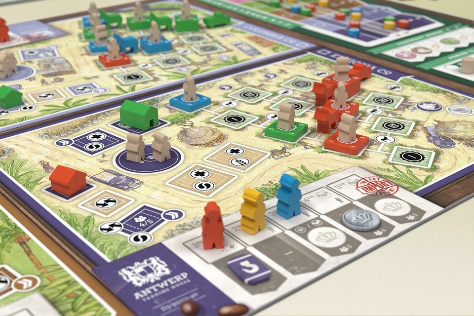 Caffè Commercianti Skellig Games Gioco Tavolo per Famiglie Kennerspiel ...