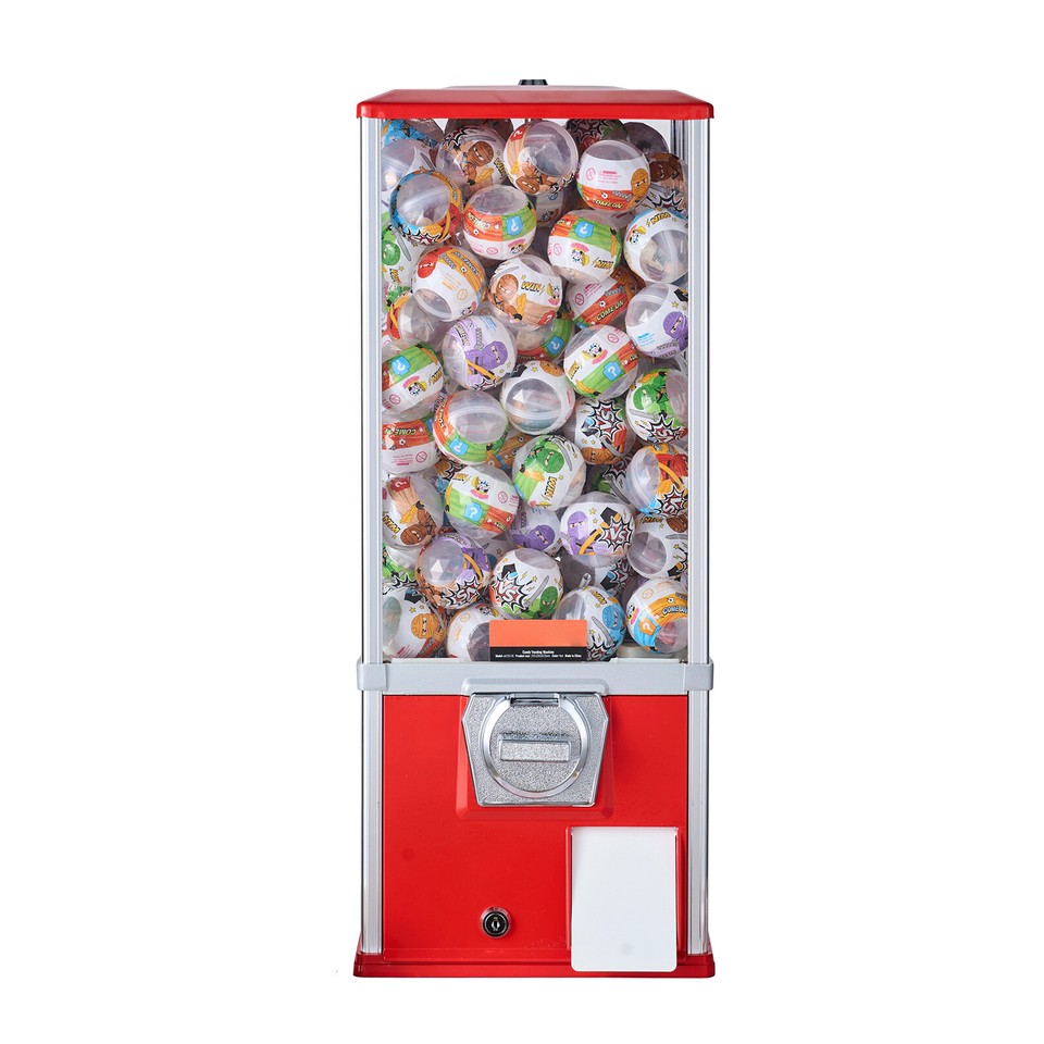 Uimoso 25"H Gumball Machine Vending Coin Bank Vintage Gumballs ...