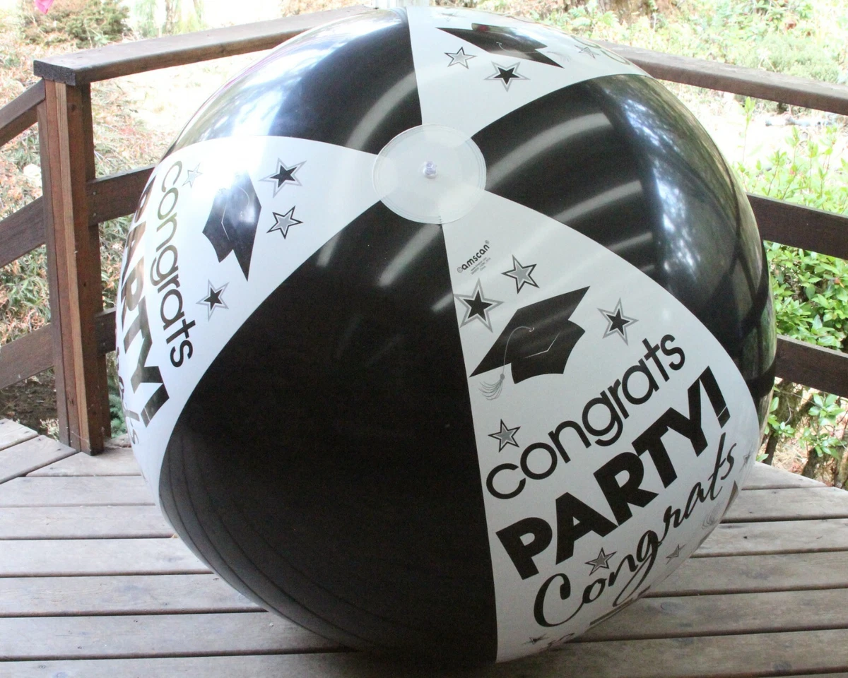 Black And White Beach Ball