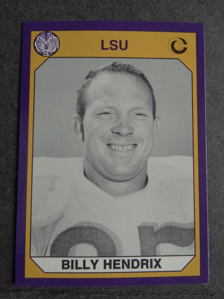 1990 Collegiate Collection LSU Tigers Football Complete Your Set U You ...