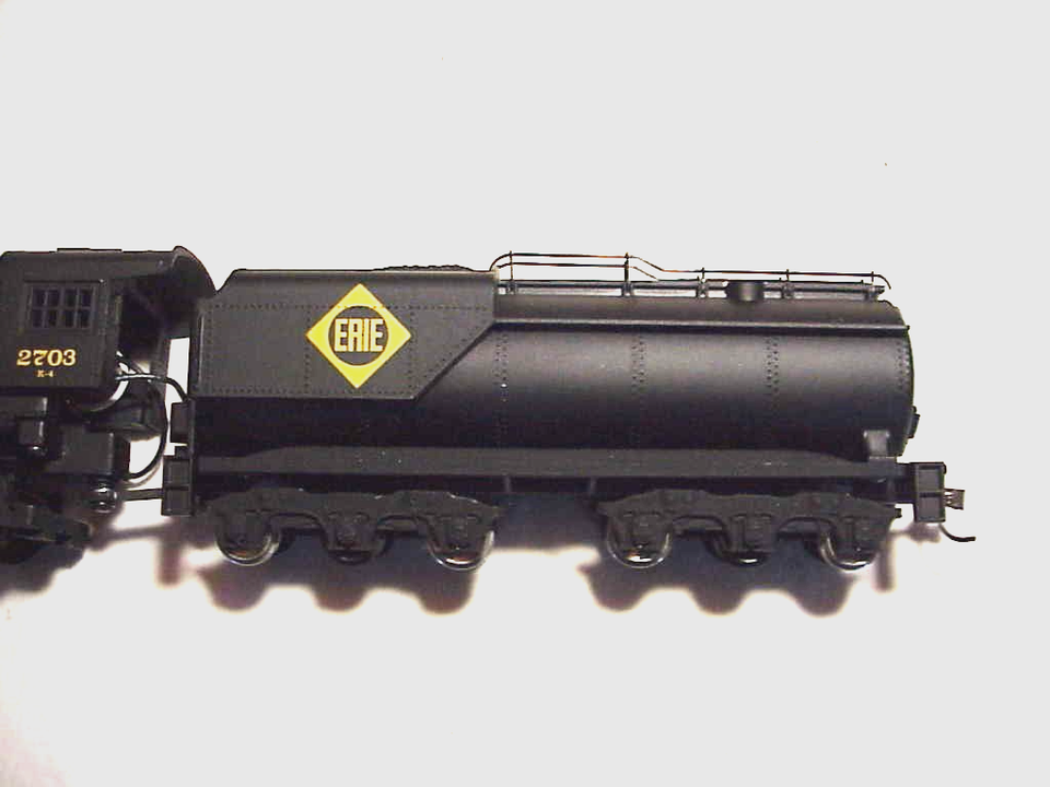 HO MANTUA ERIE 4-6-2 LT PACIFIC #2703 WITH SMOKE VANDY TENDER RUNS PERF ...