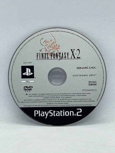 Final Fantasy X-2 PS2 (FR) (sama gra) PAL FRENCH TESTED & AUTHENTIC CD ...