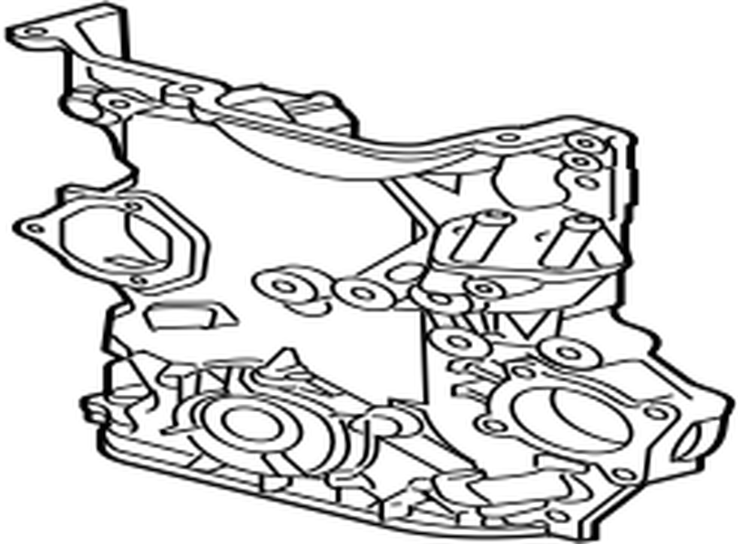 Genuine Mitsubishi Front Cover 1060A216 for sale online | eBay