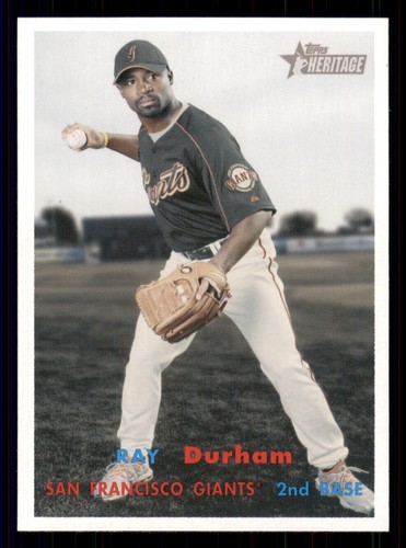 2006 Topps Heritage Ray Durham #268 SP San Francisco Giants | eBay
