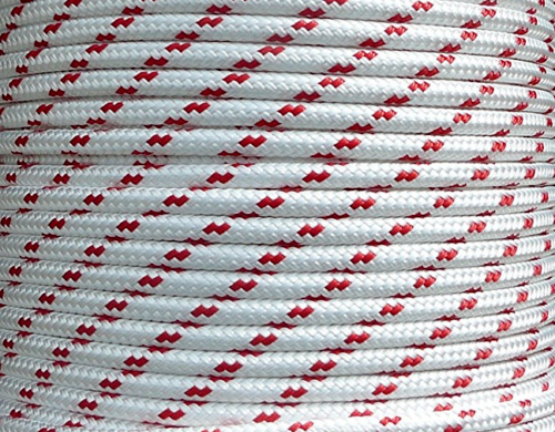 14mm x 50m Polyester Rope Double Braid Marine Yacht Sailing Mooring ...