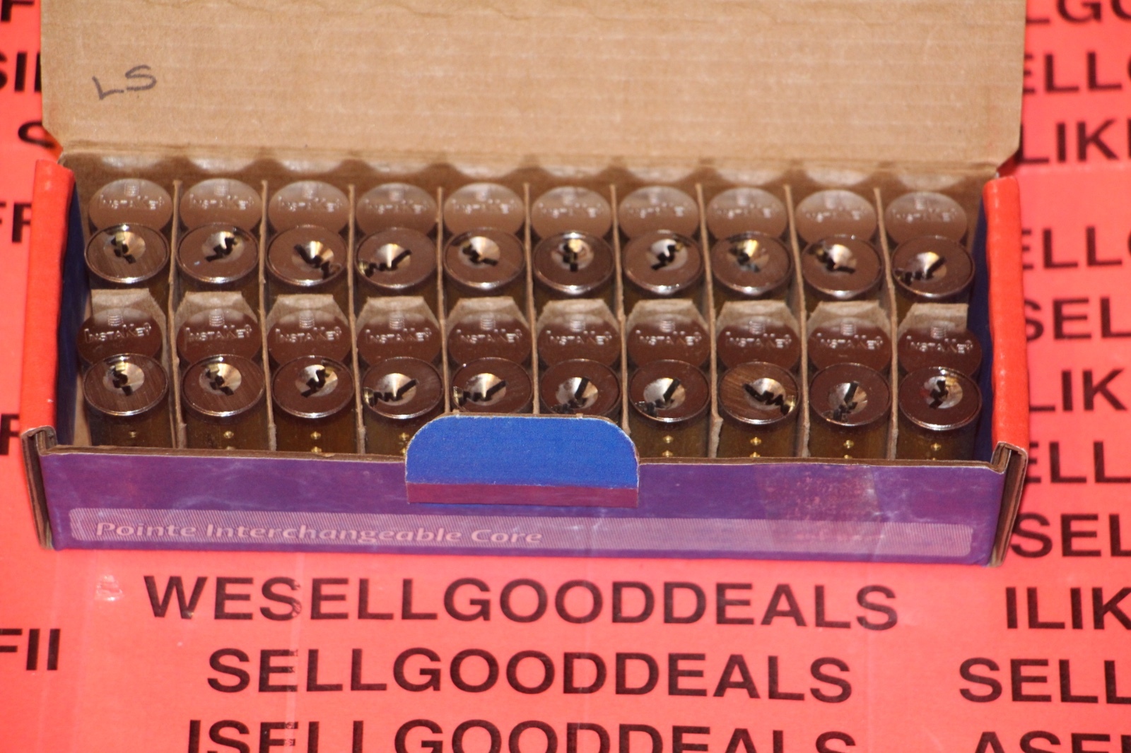 20 Arrow SFIC 7-Pin Pointe Interchangeable Core Lock Istakey IK7100CR ...