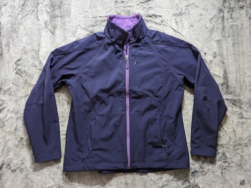 Double Diamond Full Zip Softshell Jacket Women's Size Large Purple | eBay