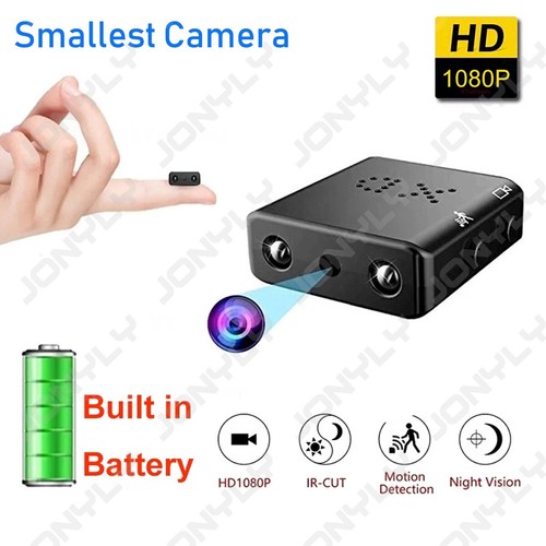 HD Mini Camera Motion Detection Night Vision Card Recording Home ...