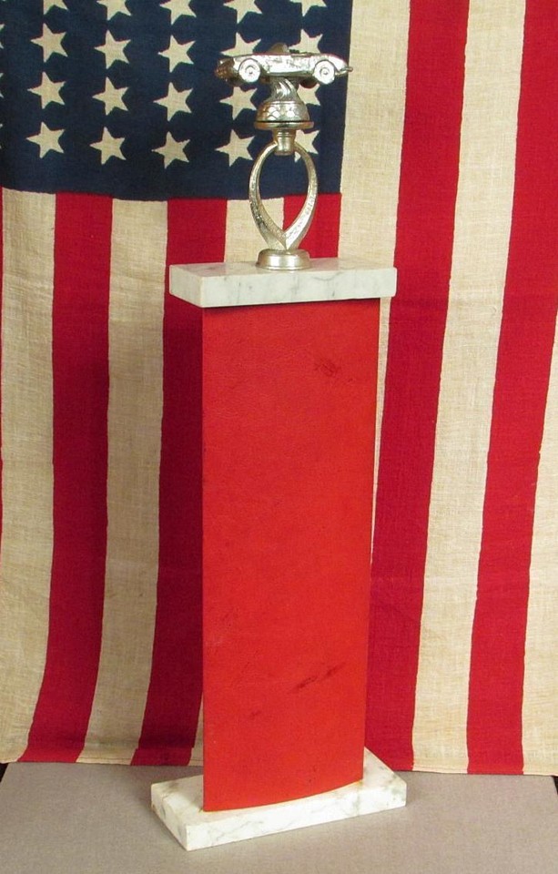 Vintage 1960s Auto Racing Drag Trophy Springtime Shine 9 Ford Class Hot ...