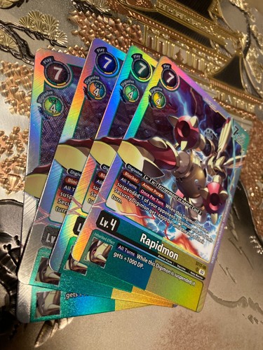 Digimon Card Game Playset ST17-06 SR Rapidmon Double Typhoon Starter Deck | eBay UK