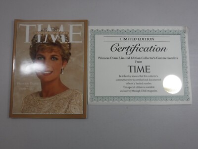1997 Time Commemorative Issue Princess Diana 1961 - 1997 with ...