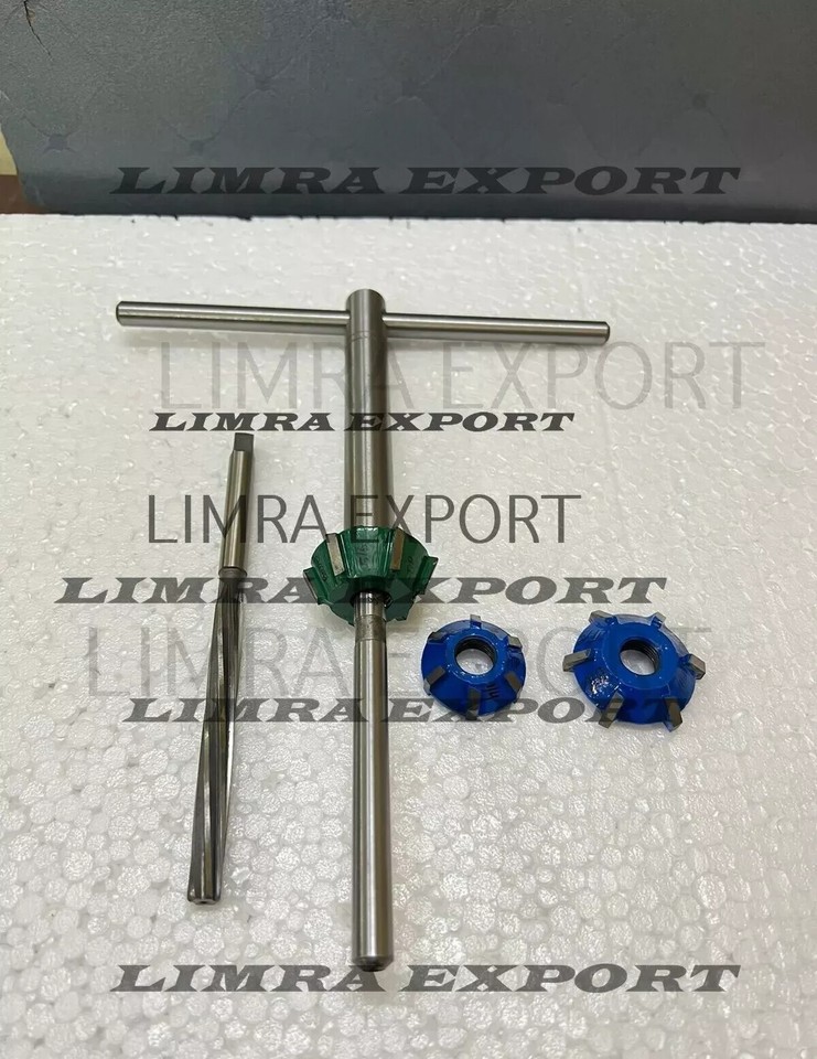 17x FORD FLATHEAD V8 3 ANGLES CUT VALVE SEAT CUTTER KIT CARBIDETIPPED ...