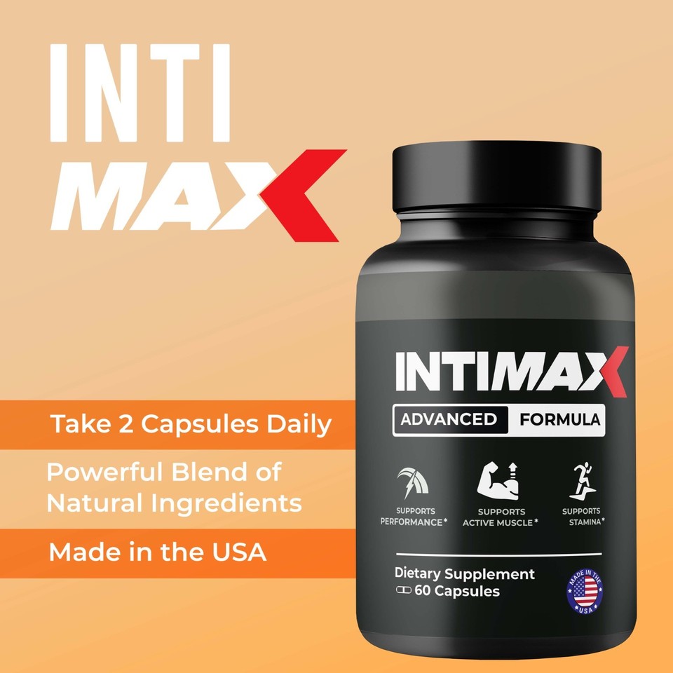 (5 Pack) Intimax for Men Advanced Max Formula Vitamin Supplement | eBay
