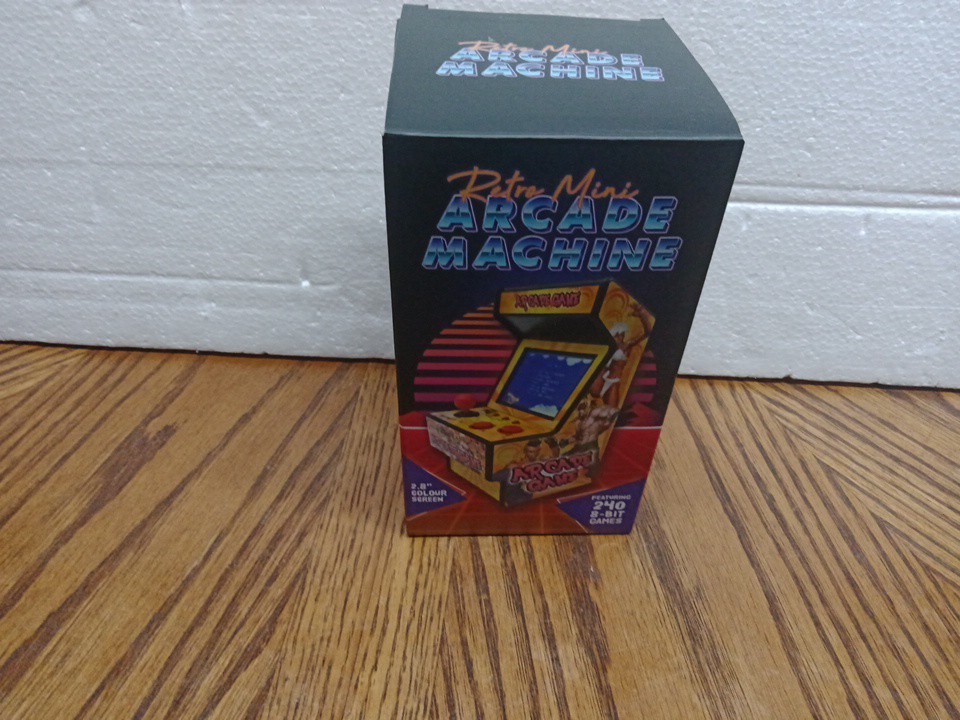 Portable Mini Arcade Machine 240 Games for Retro Gaming - Boxed | eBay UK