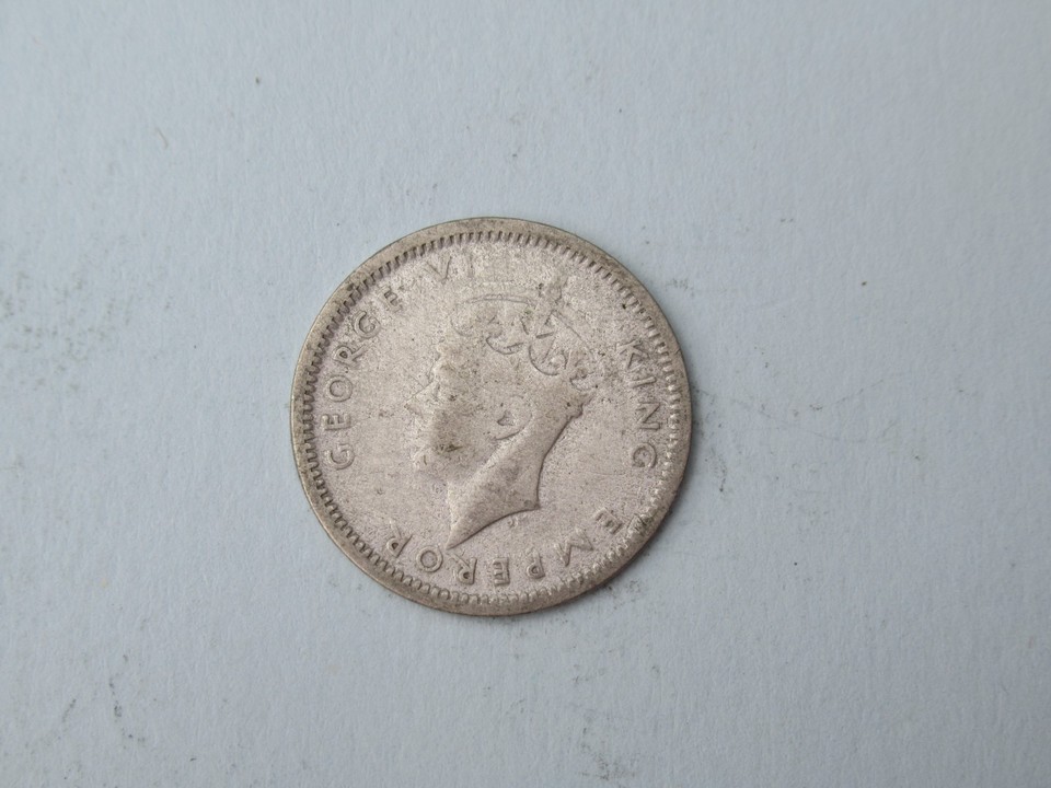 1945 Southern Rhodesia Threepence 3d King George VI Silver | eBay UK