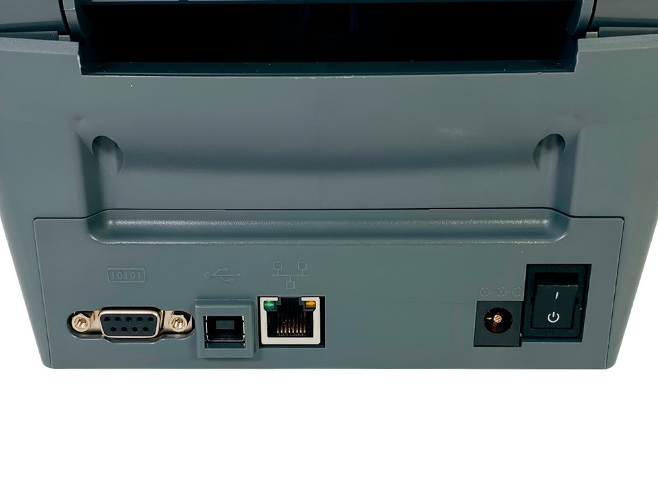 Zebra GX420T Thermal Transfer Barcode Label Printer Dispenser LAN USB ...