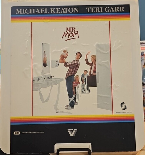 Mr. Mom CED Capacitance Electronic Disc System 1984 Videodisc - Michael ...