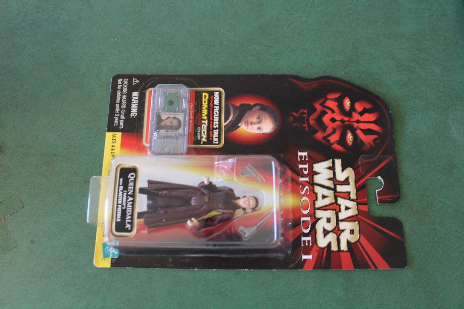 Star Wars QUEEN AMIDALA Naboo Action Figure Episode 1 CommTech Chip TPM ...