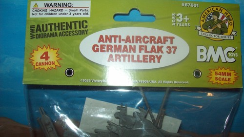 Victory Buy/ BMC [ Marx] MIB Set of four WW2 Geman 37mm AA Flak Guns | eBay