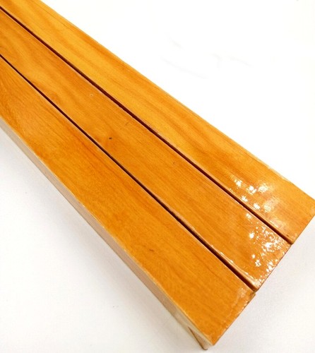 3 PC 30x2.2x2.2CM Timber Wood Block Plate Woodworking Blank Lumber ...