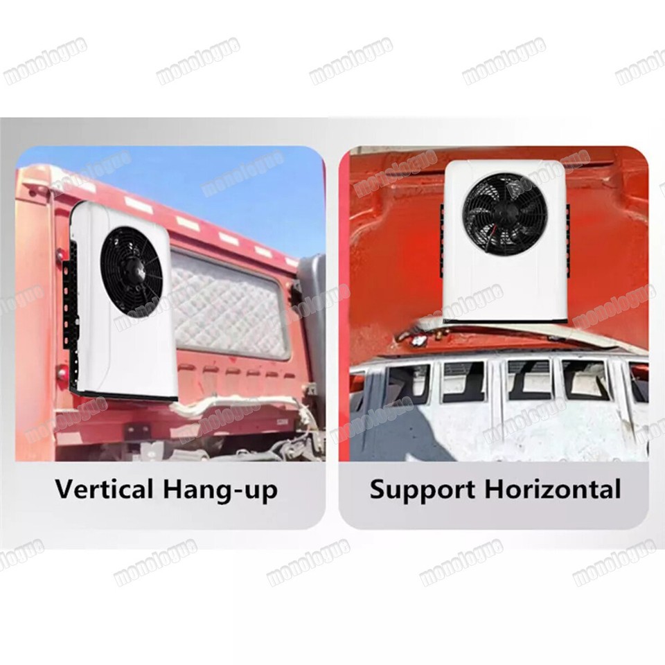 12V 12000BTU Air Conditioner Mini Split A/C For Semi Trucks Bus RV ...