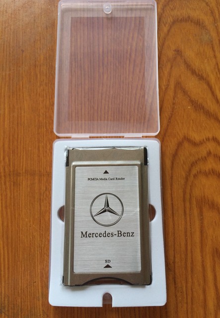 Geniue Mercedes-Benz SD to PCMCIA Card Reader Adapter For Benz MP3 ...