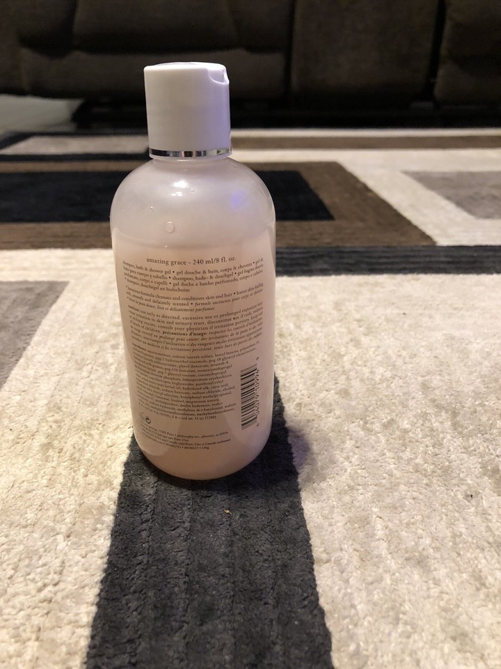 New Sealed Philosophy Amazing Grace Shampoo Bath & Shower Gel 8 fl oz ...