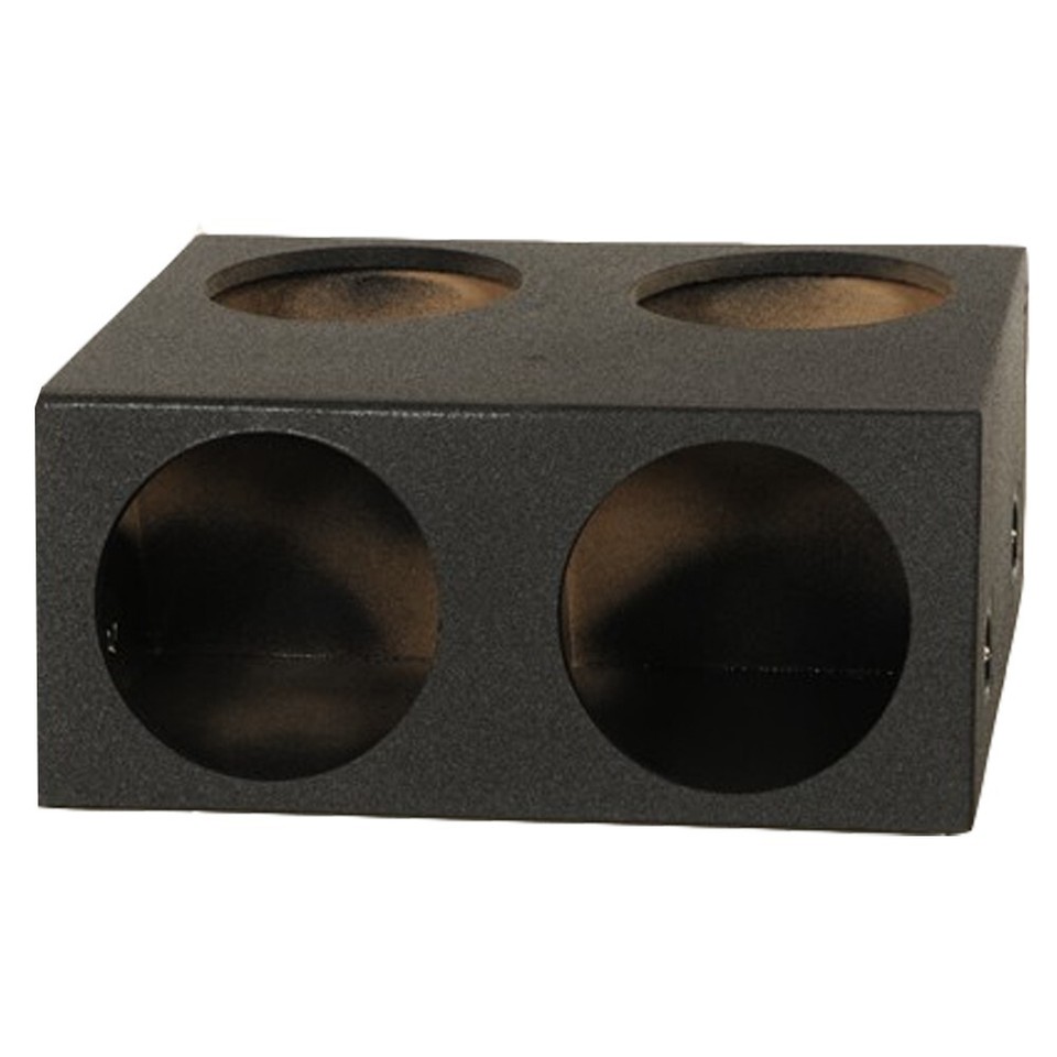 QPOWER QBOMB QUAD 4 HOLE 12" SEALED DURABLE BED LINER EMPTY WOOFER ...